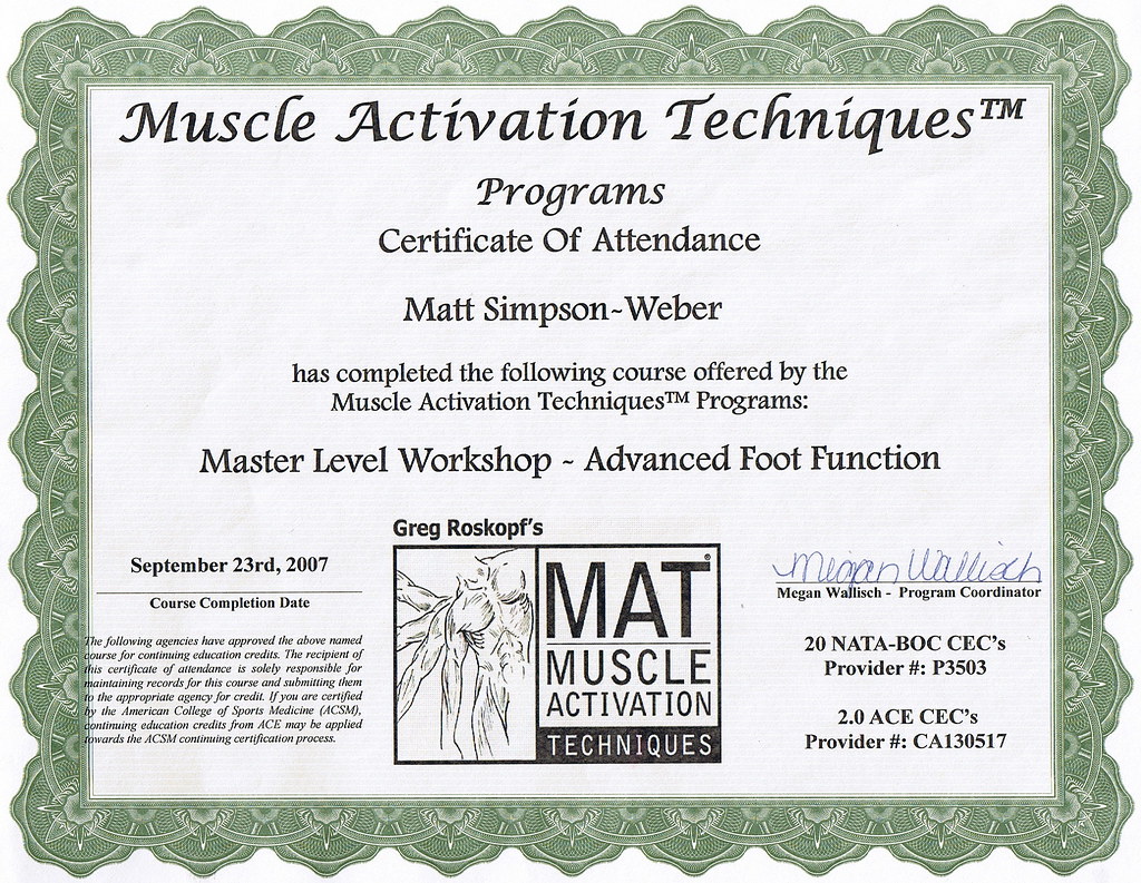 Muscle Activate - Human Motion Lab - San Francisco