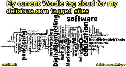 Delicious visual tag clouds, Classroom eZines, Wikis as files and ...