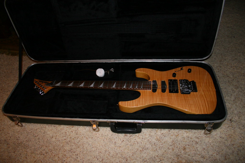 FS/FT: Jackson Soloist - Natural Flame Top (PICS!) - Electric Guitars ...