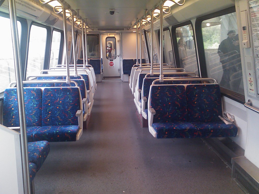 New Interiors Being Tested on the Green Line - RAILROAD.NET