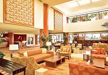 Manhattan Beach Marriott Grand Lobby - a photo on Flickriver