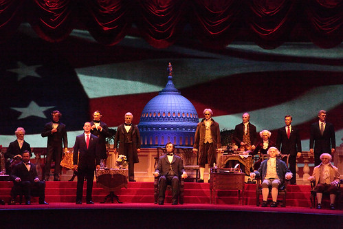 The Hall of Presidents in the Magic Kingdom at Walt Disney World ...
